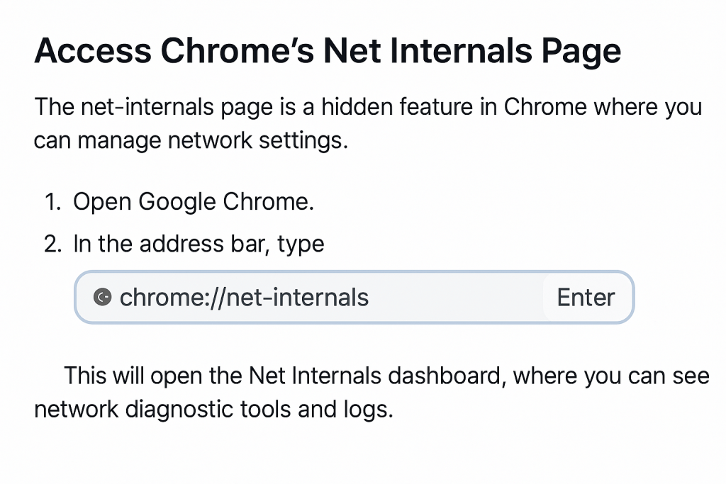 Flush Chrome Net Internals DNS- A Step-by-Step Guide